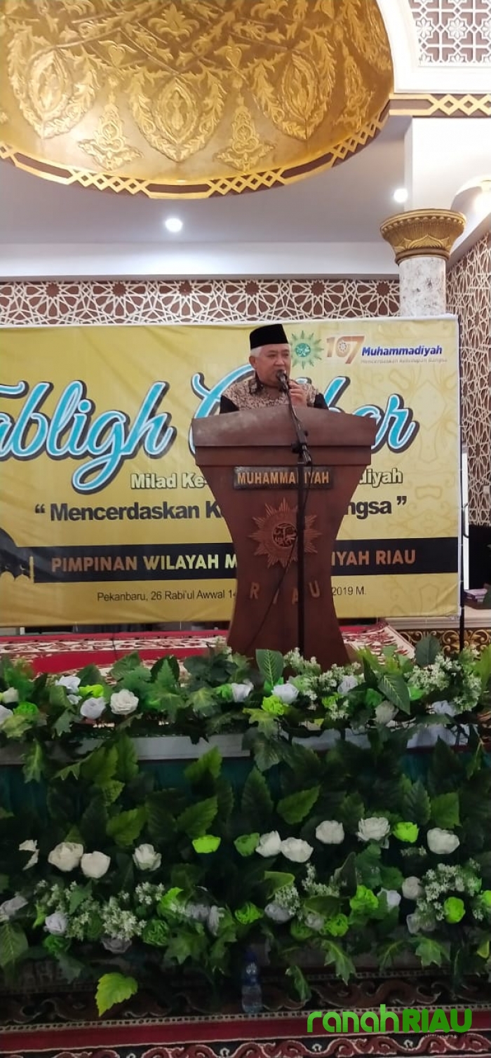 Prof. DR. Din Syamsuddin, MA: Muhammadiyah harus cerdas, agar bisa ...
